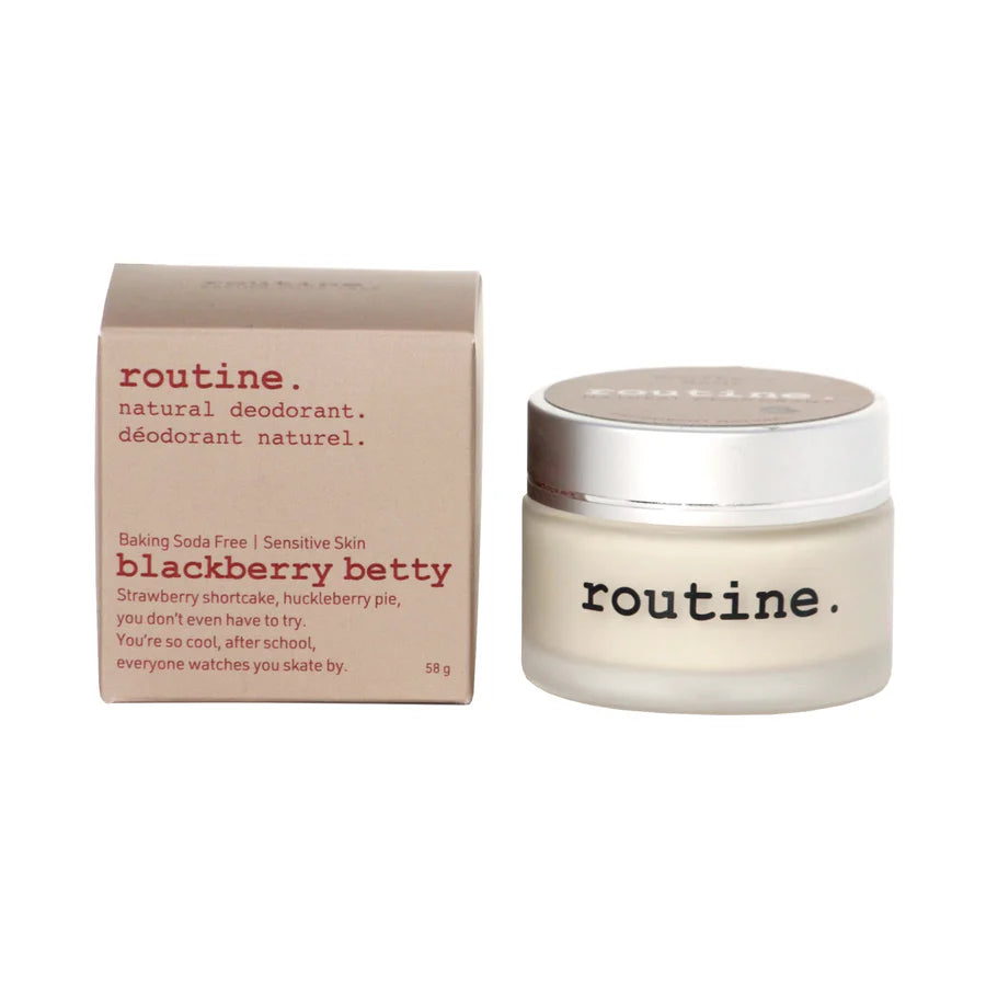 Routine Natural Deodorant Jar - Baking Soda Free Formula (5 Scents ...