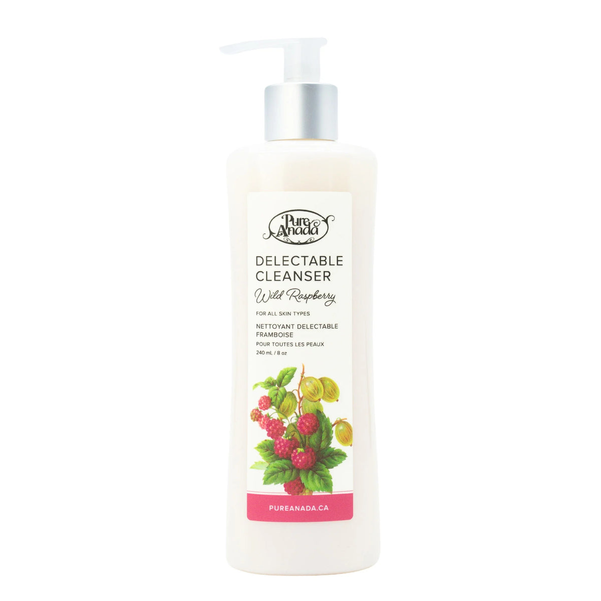 Pure Anada Delectable Cleanser - Wild Raspberry– Green Tree Beauty Inc.